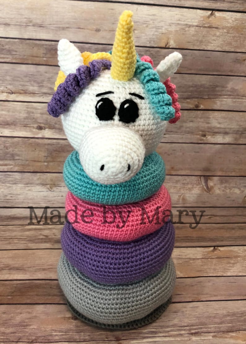 PDF PATTERN: Ring Stacker Fantasy Animals crochet Pattern - Etsy UK