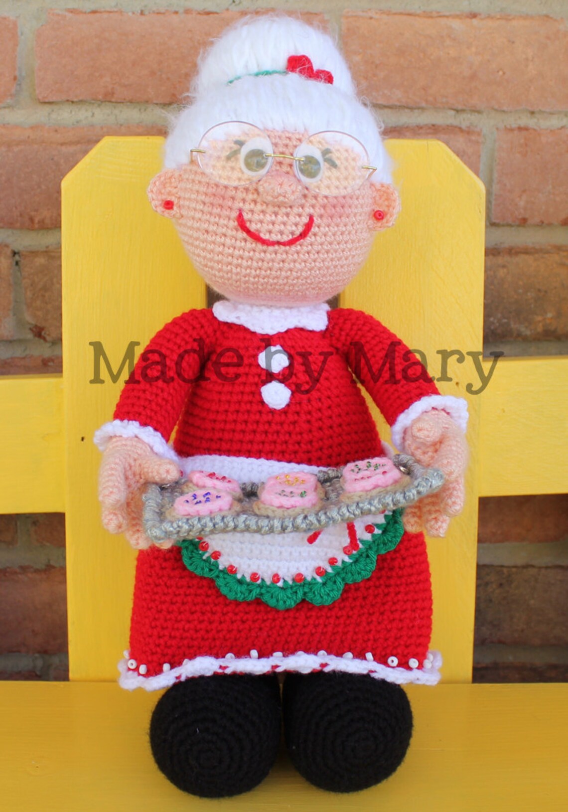 PDF Pattern: Mrs. Claus crochet Pattern Only Not Actual - Etsy