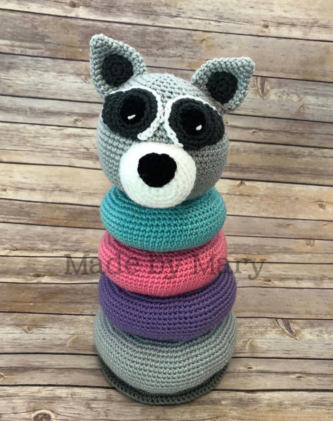 PDF PATTERN: Ring Stacker Woodland Animals crochet Pattern | Etsy