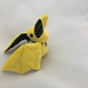 Magical Mascots Yellow Bat Plush, Stuffed Animal, Softie - Etsy