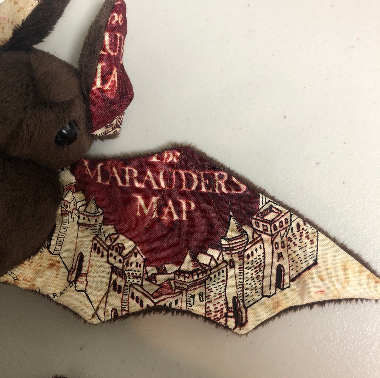Wizard Map Bat Plush Stuffed Animal Softie | Etsy