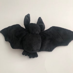 Black Red Music Note Bat Plush, Stuffed Animal, Softie - Etsy