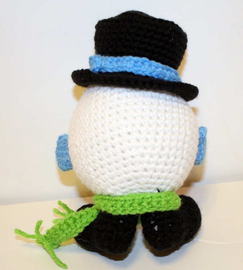 PDF PATTERN: Snowflake the Snowman Noggin Pal - Etsy