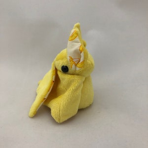 Yellow Banana Bat Plush, Stuffed Animal, Softie - Etsy