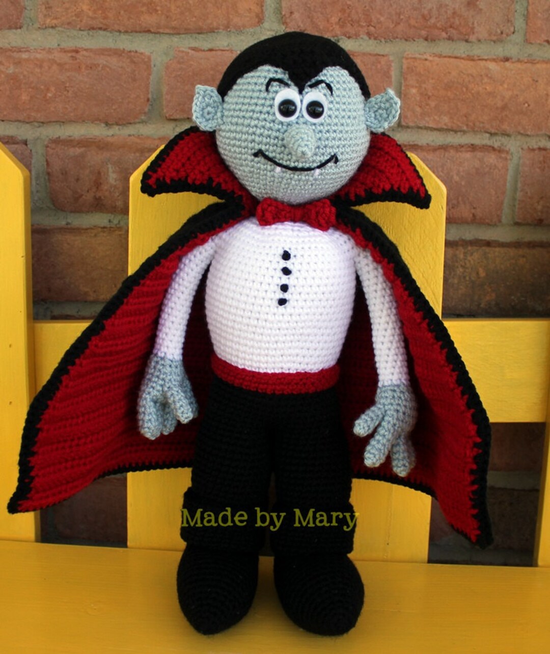 PDF PATTERN: Vladimir the Vampire Crochet Pattern **crochet Pattern ...