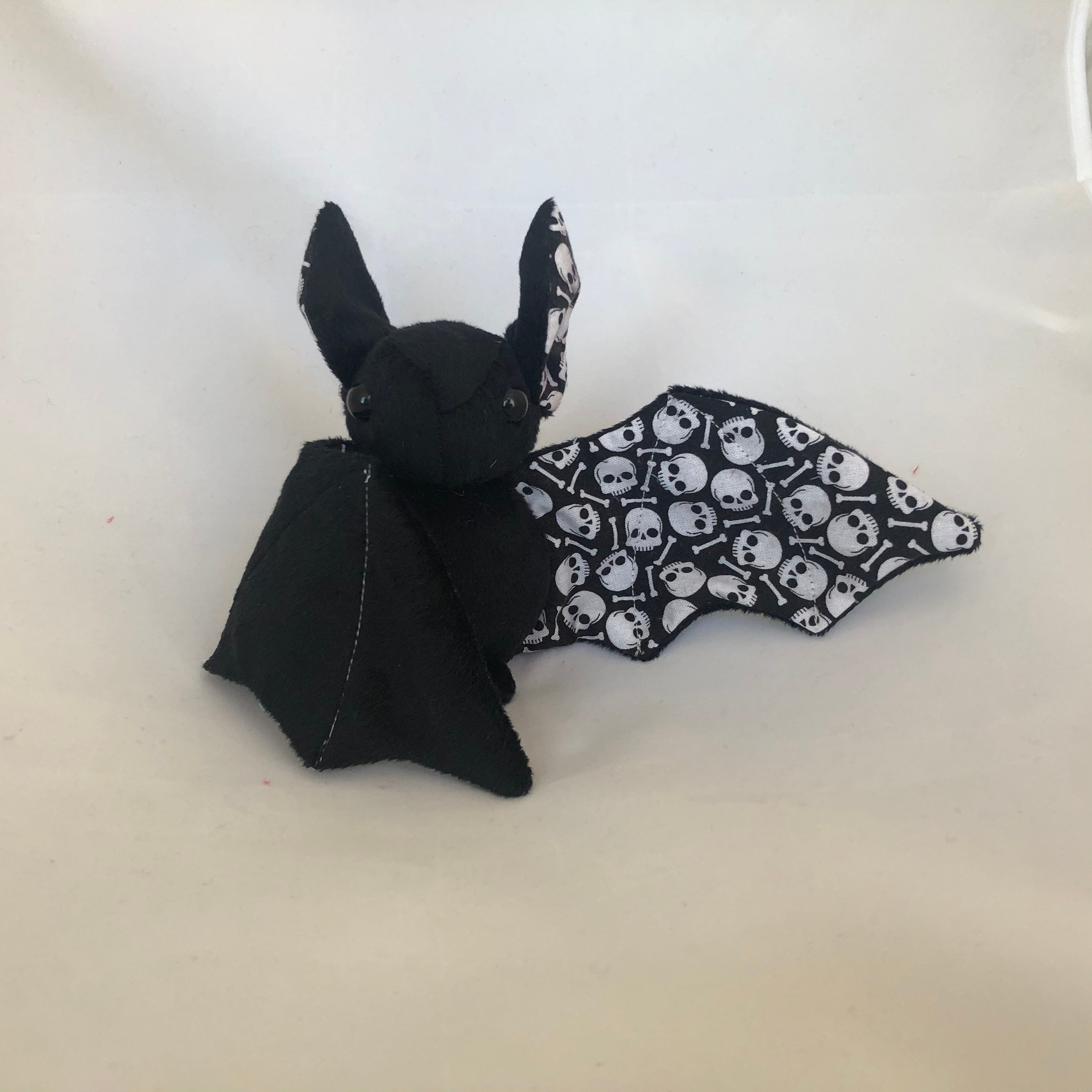 Skulls Bat Plush Stuffed Animal Softie | Etsy