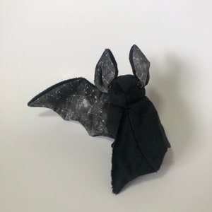 Night Star Gazing Galaxy Bat Black Plush, Stuffed Animal, Softie ...