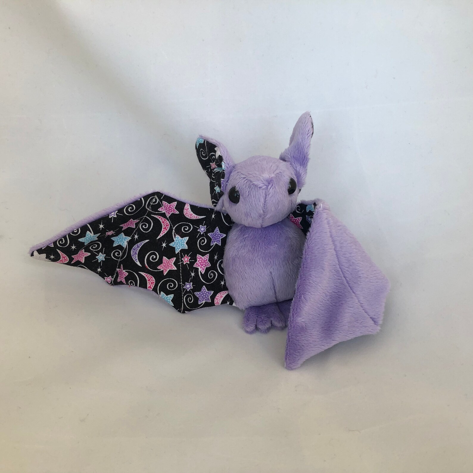 Purple Stars Bat Plush Stuffed Animal Softie - Etsy