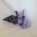 Purple Stars Bat Plush, Stuffed Animal, Softie - Etsy