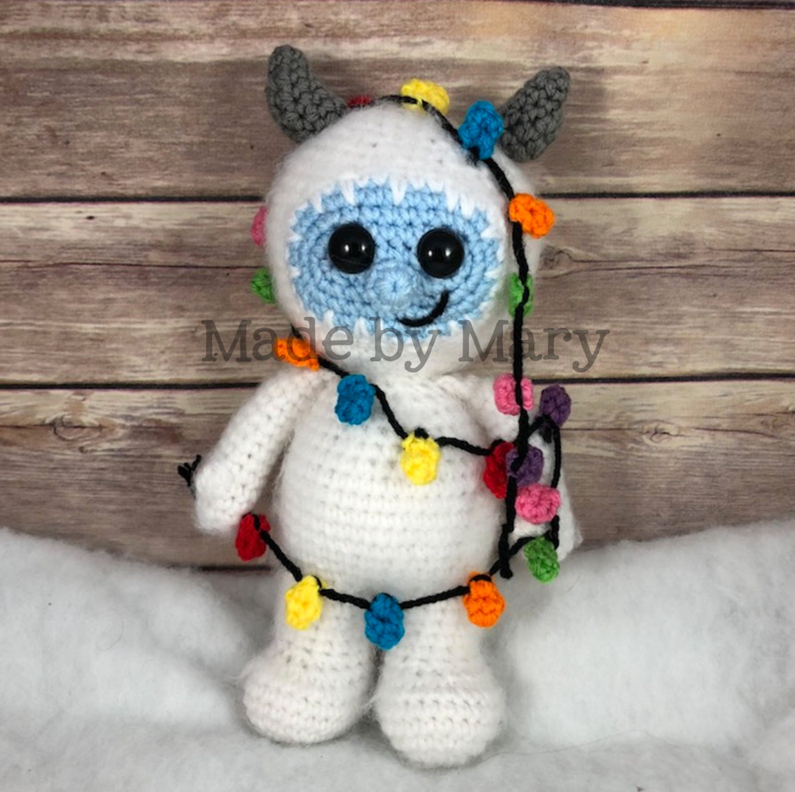 PDF Pattern: Tangled Yeti Amigurumi Crochet Pattern crochet | Etsy