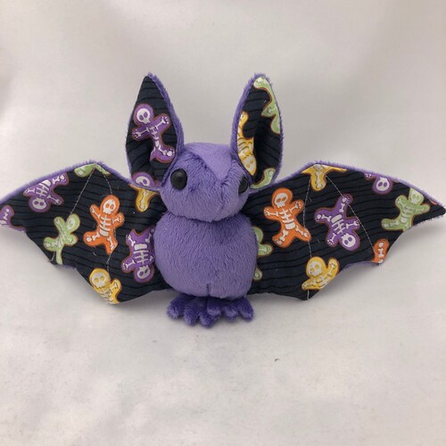 Purple Stars Bat Plush Stuffed Animal Softie - Etsy