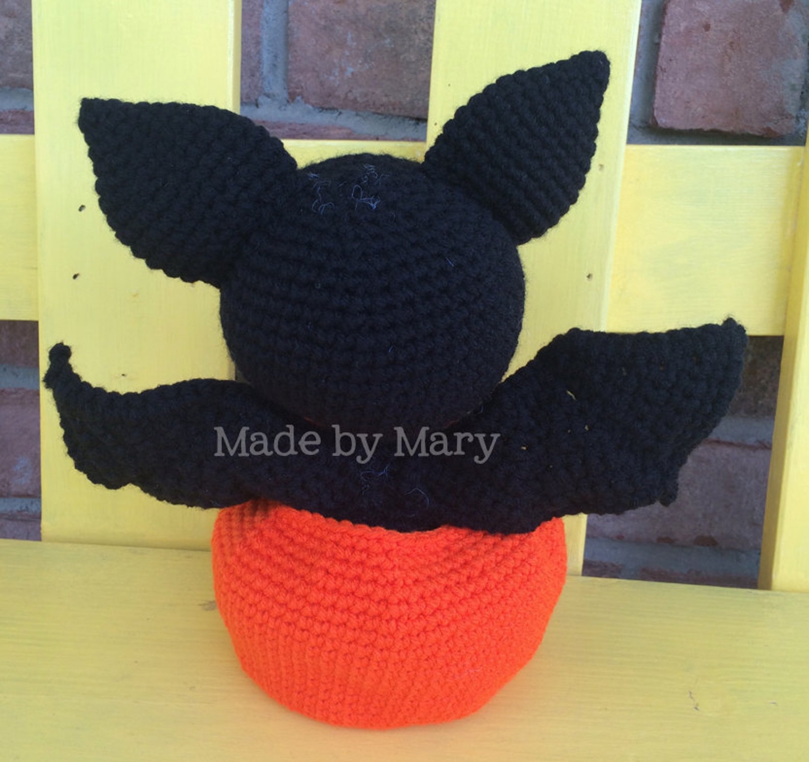 PDF PATTERN: Bat in a Pumpkin Amigurumi Pattern crochet | Etsy