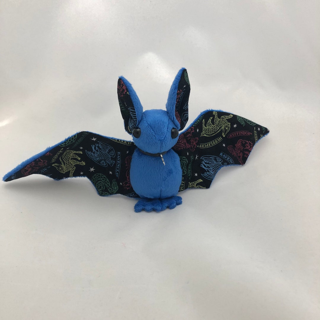 Magical Mascots Blue Bat Plush, Stuffed Animal, Softie - Etsy