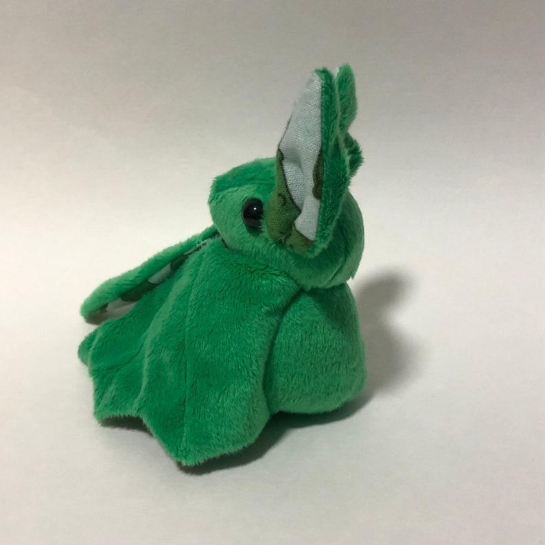 Green Pickle Bat Plush, Stuffed Animal, Softie - Etsy