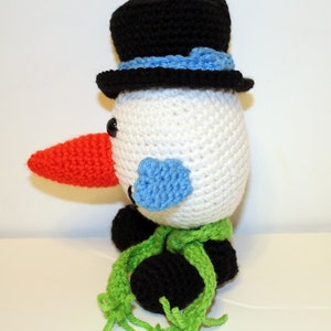 PDF PATTERN: Snowflake the Snowman Noggin Pal - Etsy