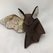 World Map Bat Plush, Stuffed Animal, Softie - Etsy
