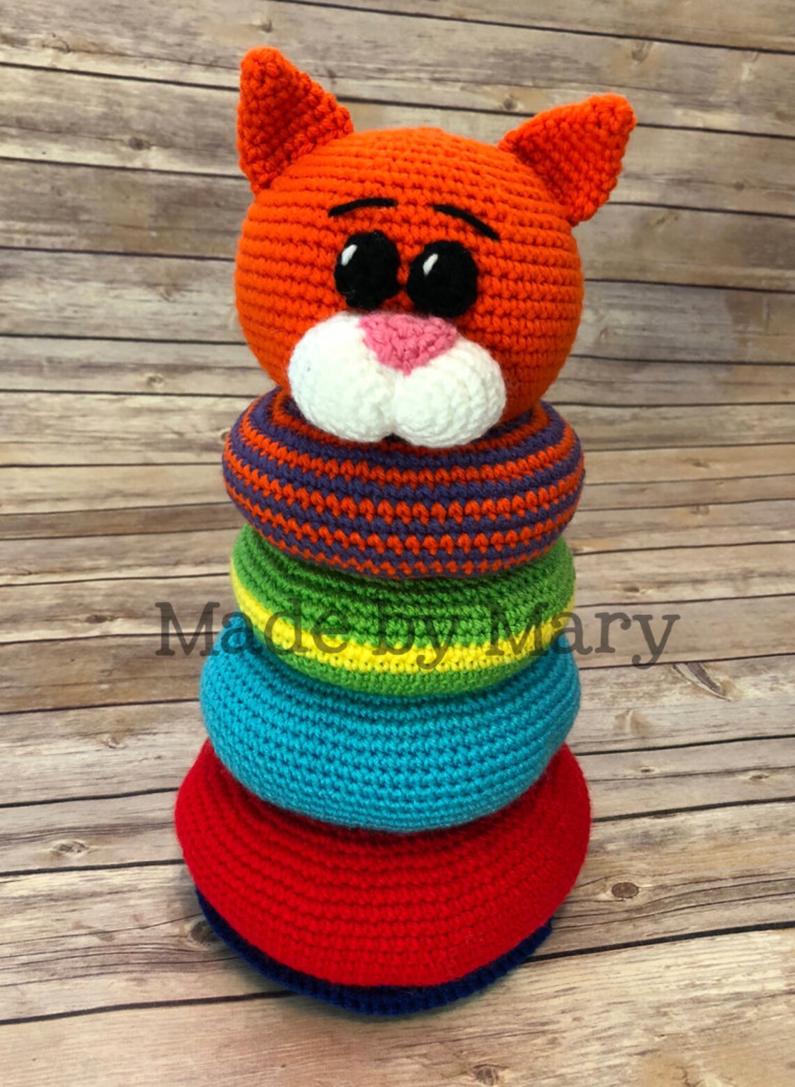 PDF PATTERN: Ring Stacker Pet Animals crochet Pattern Only - Etsy