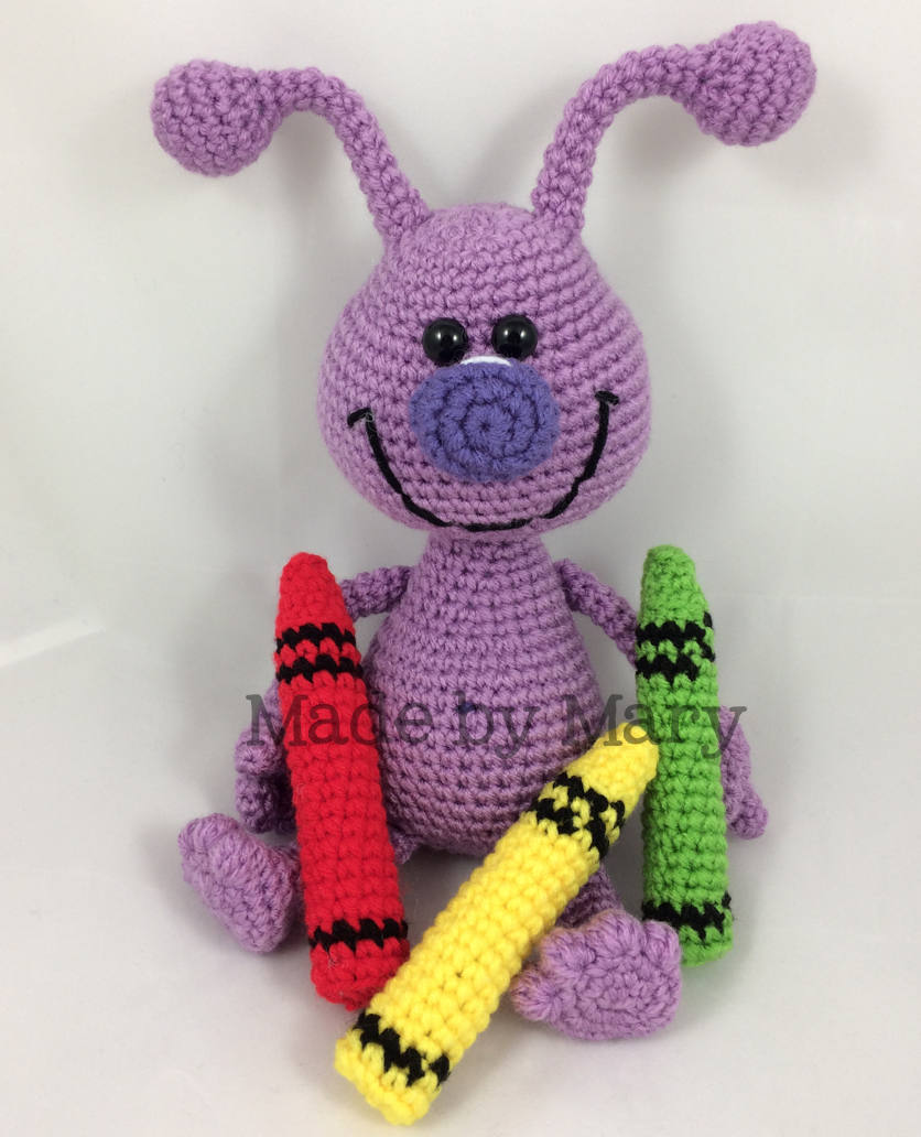 PDF PATTERN: Doodlebug Amigurumi crochet Pattern Only Not | Etsy