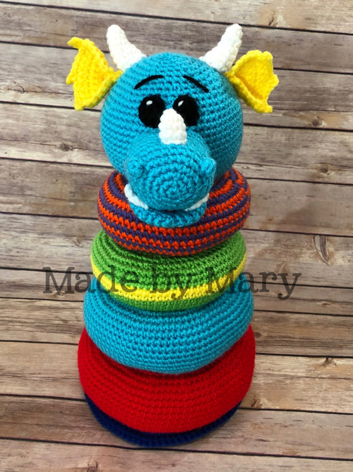 PDF PATTERN: Ring Stacker Fantasy Animals crochet Pattern | Etsy