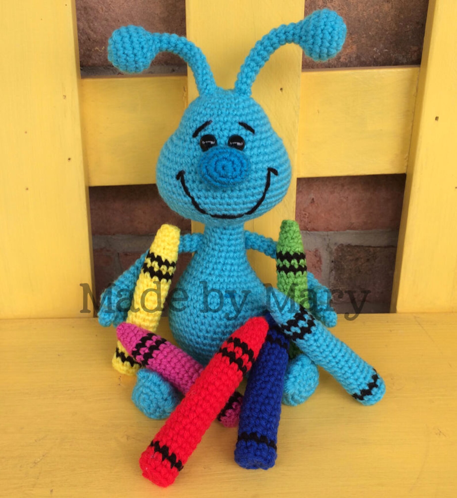 PDF PATTERN: Doodlebug Amigurumi crochet Pattern Only Not - Etsy
