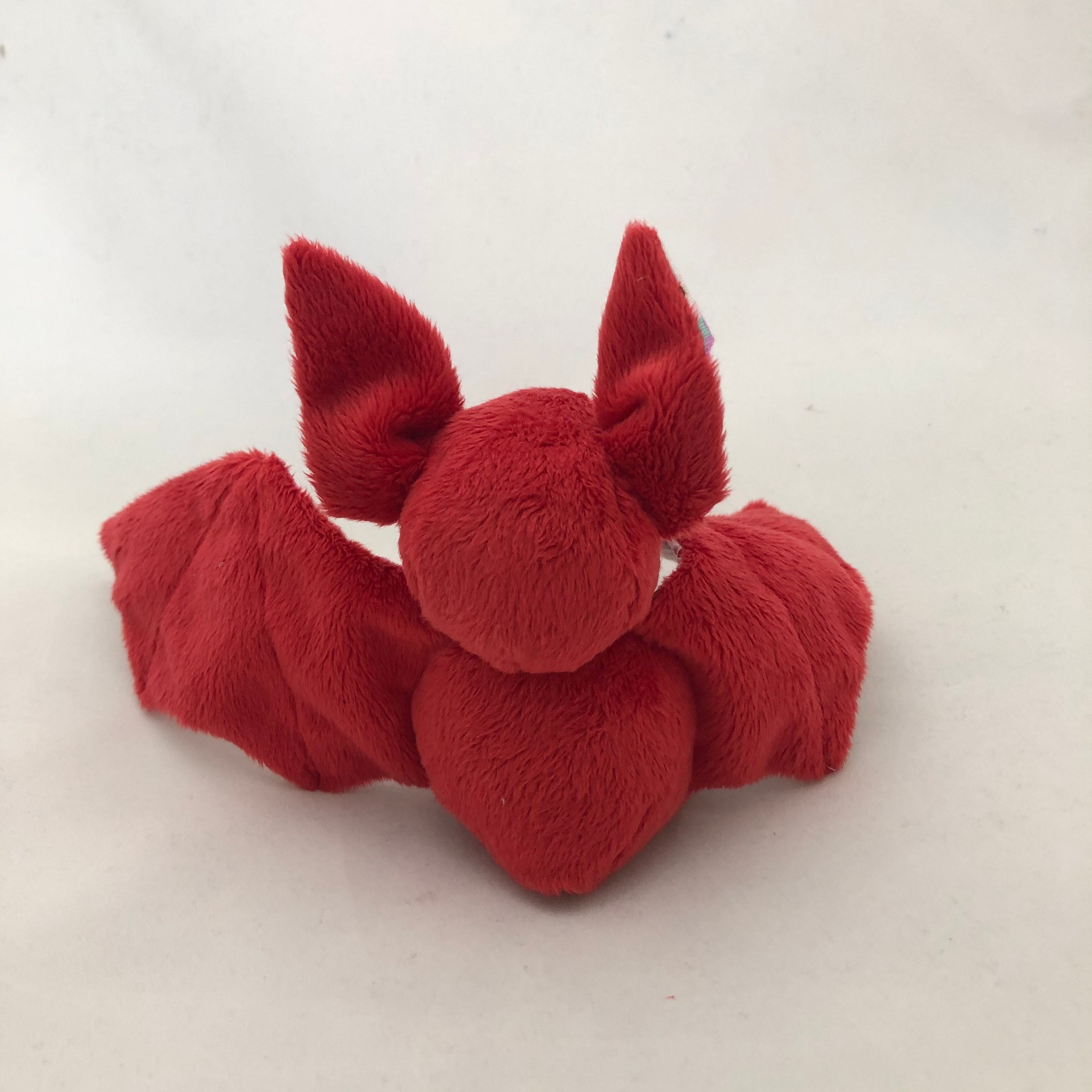 Strawberry Red Bat Plush Stuffed Animal Softie - Etsy
