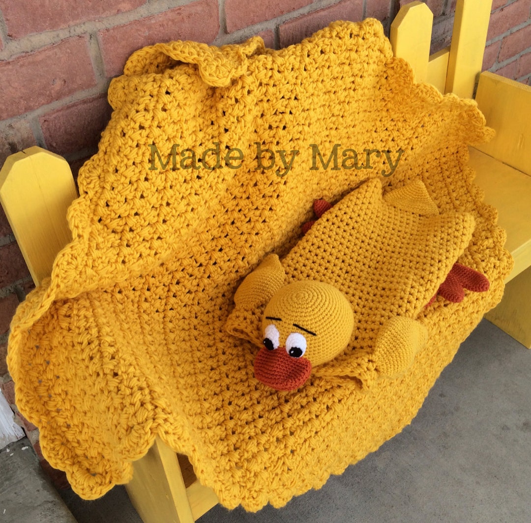 PDF Pattern: Duck Blanket Buddy **crochet Pattern Only, Not Actual ...
