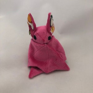 Pink Fruit Bat Plush, Stuffed Animal, Softie - Etsy