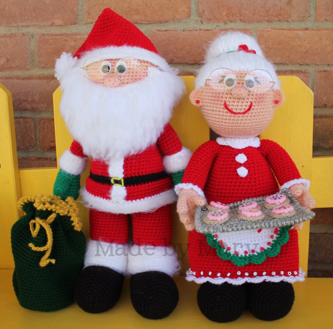 PDF Pattern: Mrs. Claus **crochet Pattern Only, Not Actual Doll ...