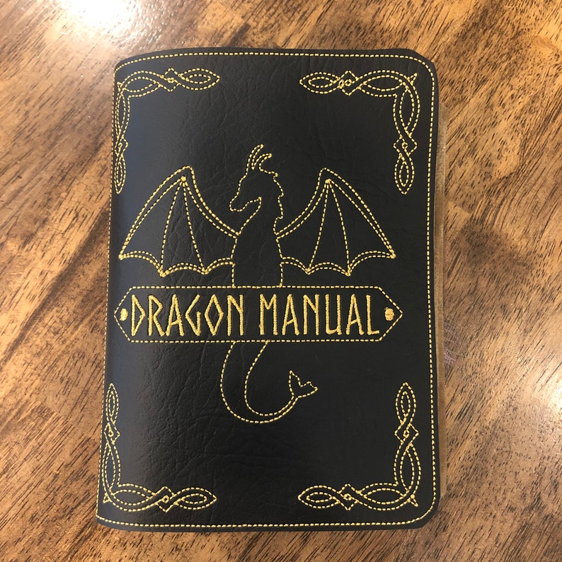 Dragon Manual Handmade 20 Pages - Etsy