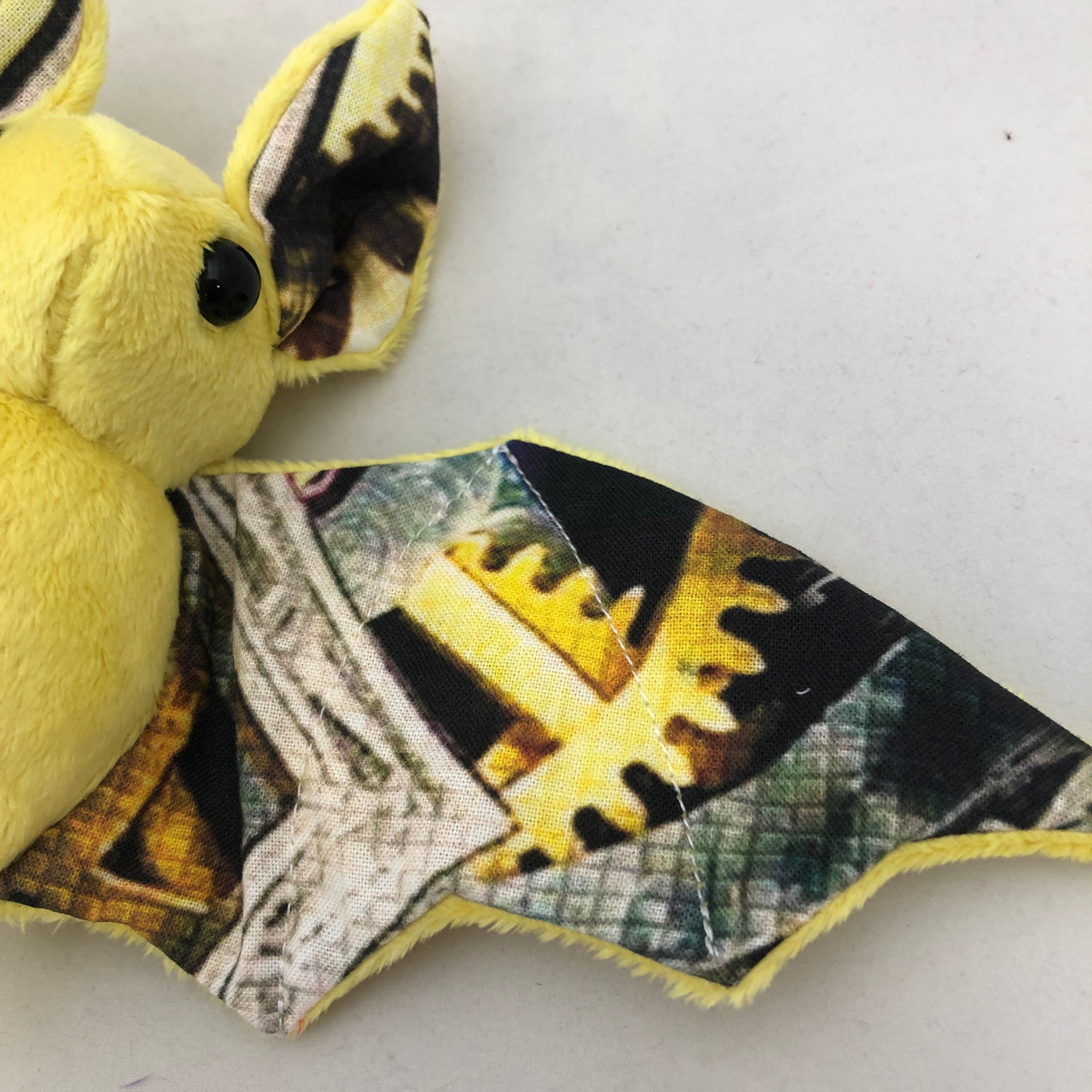 Sewing Art & Collectibles Stuffed Animal Softie Yellow Steampunk Gears ...