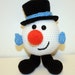 PDF PATTERN: Snowflake the Snowman Noggin Pal - Etsy