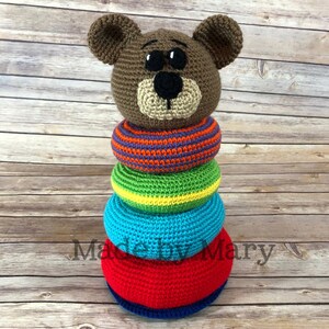 PDF PATTERN: Ring Stacker Woodland Animals **crochet Pattern Only, Not ...