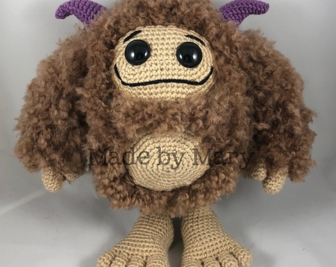 Sasquatch Crochet Pattern, Bigfoot, Amigurumi, Yeti, Handmade Doll ...