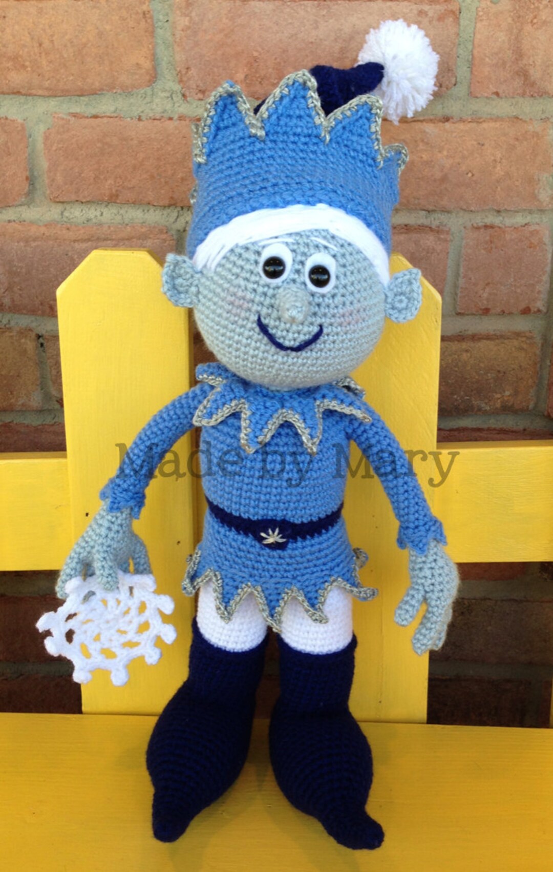 PDF Pattern: Jack Frost **crochet Pattern Only, Not Actual Doll ...