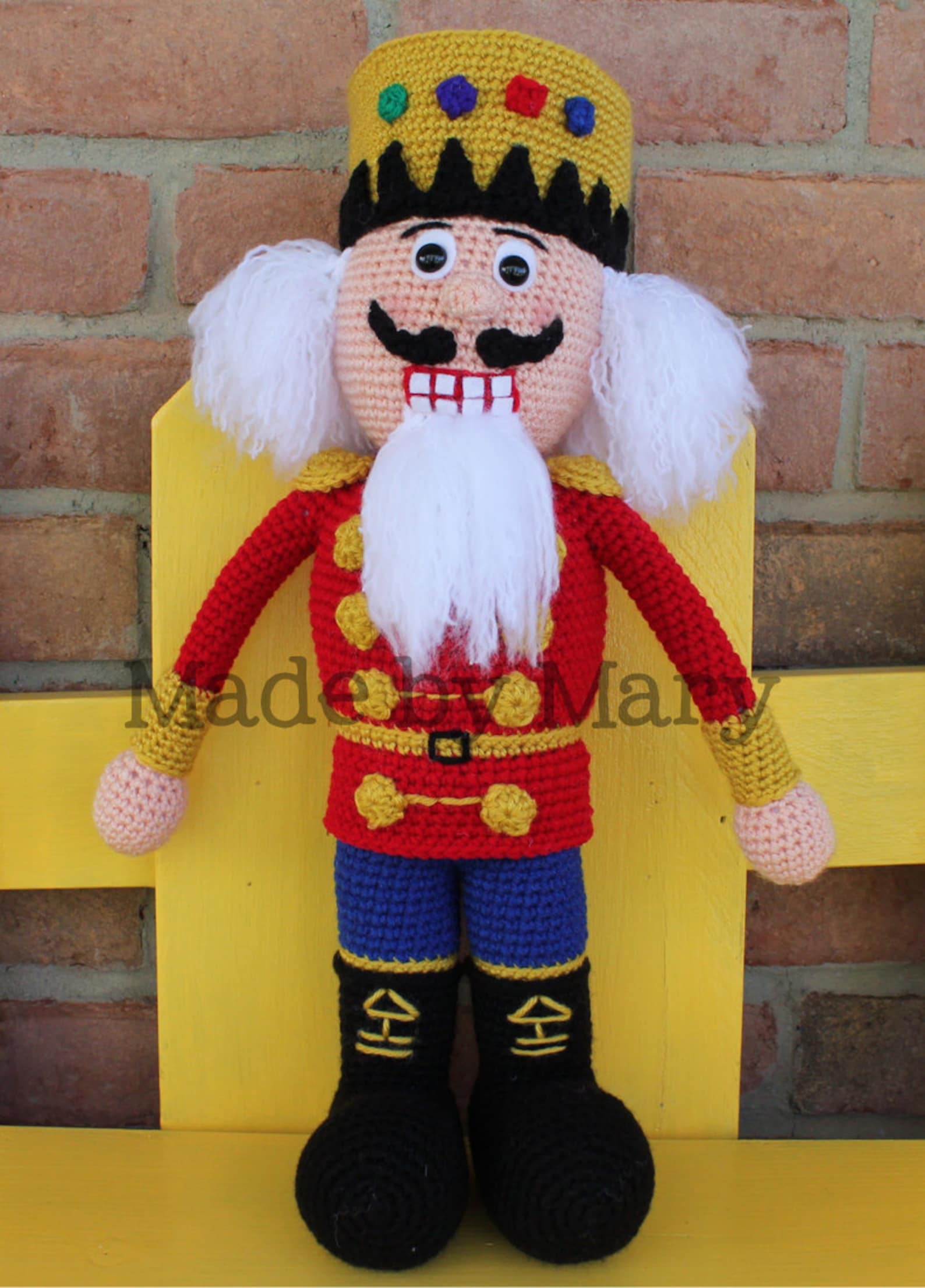 PDF PATTERN: Nutcracker **crochet Pattern Only, Not Actual Doll ...