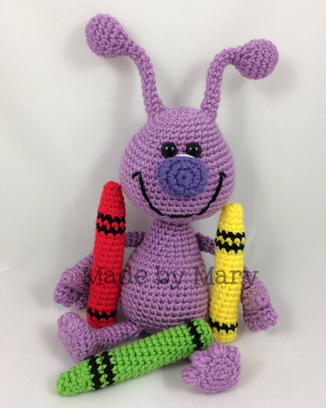 PDF PATTERN: Doodlebug Amigurumi crochet Pattern Only Not - Etsy