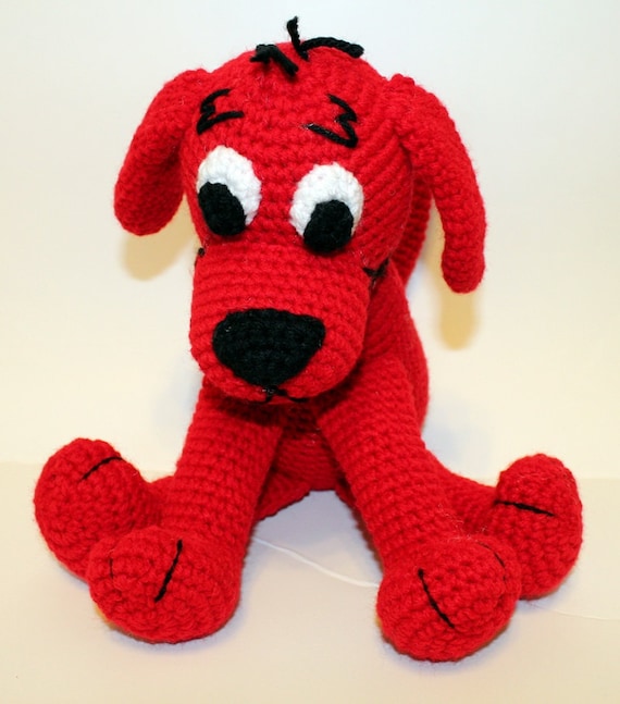 PDF PATTERN: Big Red Dog Crochet Pattern | Etsy Canada
