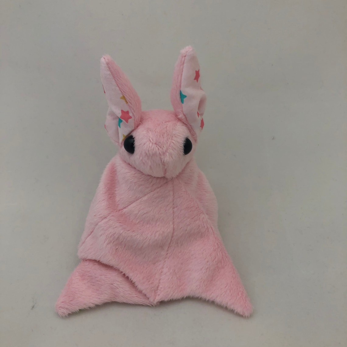 Light Pink Stars Bat Plush, Stuffed Animal, Softie - Etsy