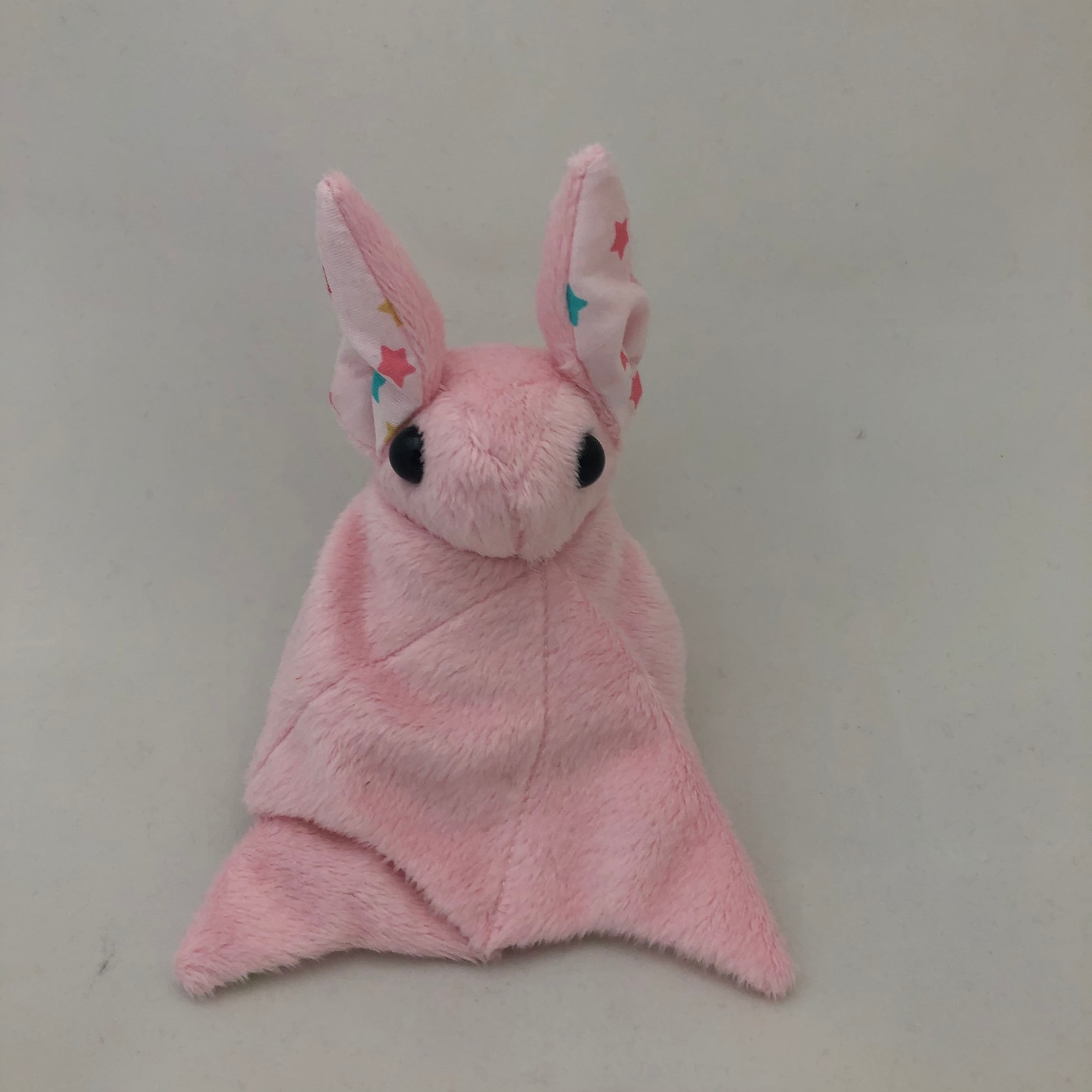 Light Pink Stars Bat Plush, Stuffed Animal, Softie - Etsy