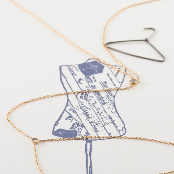 Diamond Body Chain - Etsy