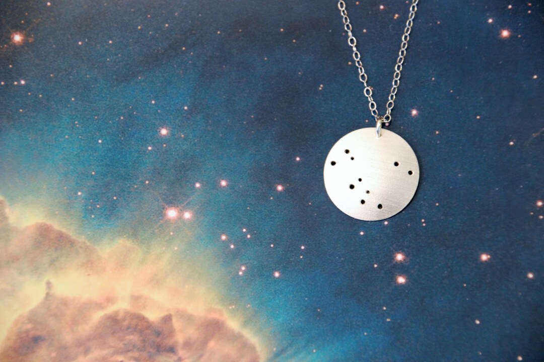 Andromeda Constellation Sterling Silver Necklace - Etsy