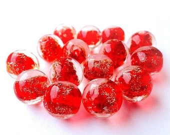 15.5 Dark Red Color Glass Round Beads 6mm/8mm/10mm/12mm - Etsy