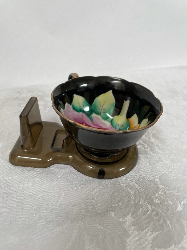 2 Teacup Stands Display Cup Saucer Plate Rack Storage Vintage - Etsy