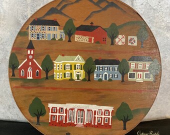 Hand Painted Cheese Box - Etsy