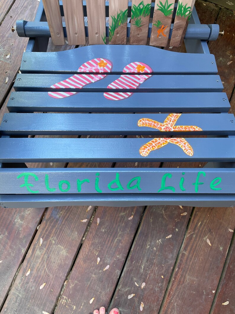 Adirondack Chair Tropical Fish Colorful Custom Color Aquarium - Etsy