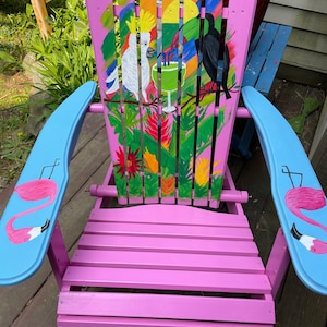 Adirondack Chair Tropical Fish Colorful Custom Color Aquarium - Etsy