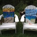 Adirondack Chair - Custom Colors - Margaritaville Beach - Hand Painted ...