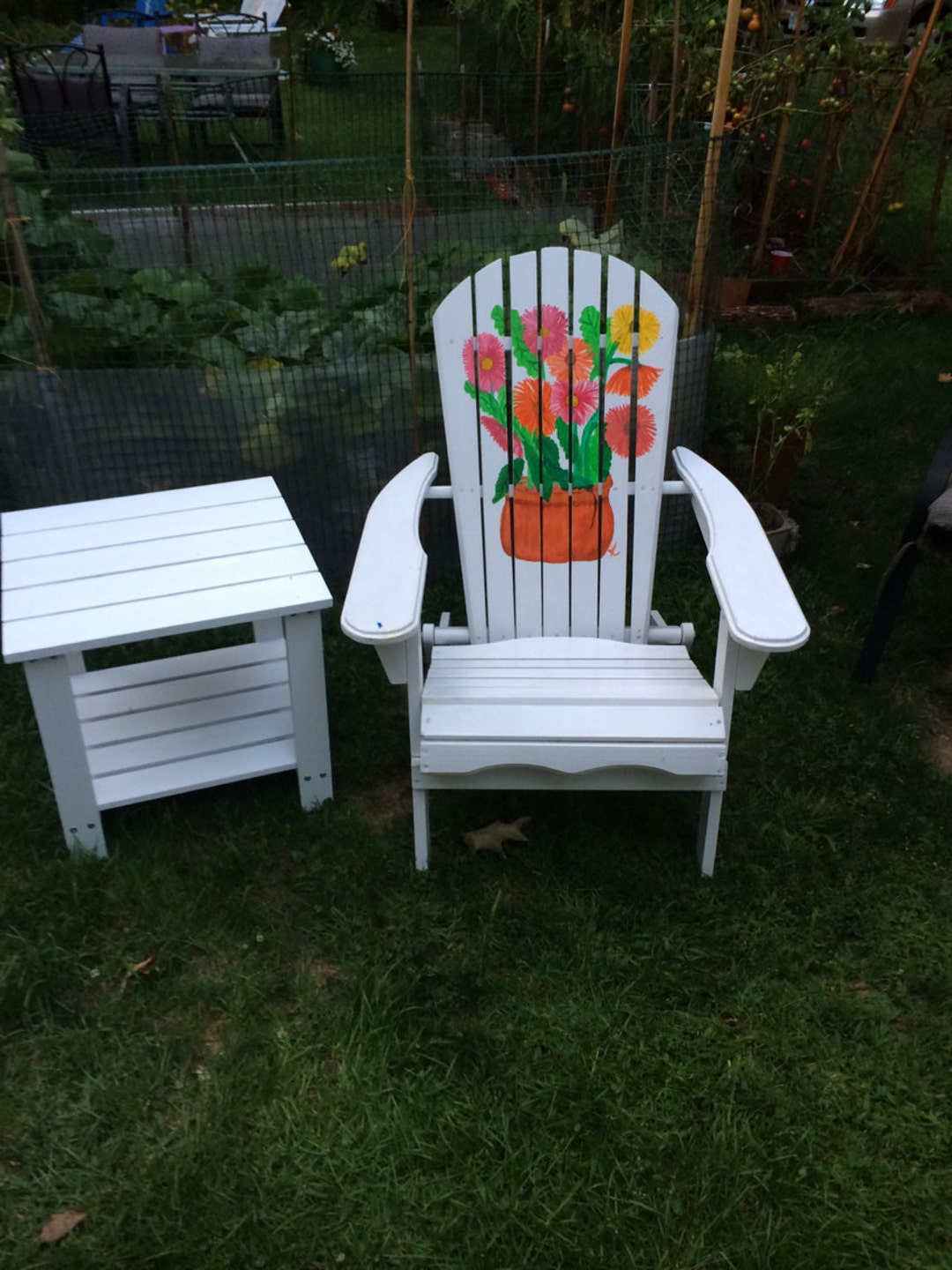 Adirondack Style Tables in Custom Colors - Etsy
