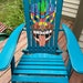 Adirondack Chair Custom Colors Margaritaville Beach Hand Painted Bright ...