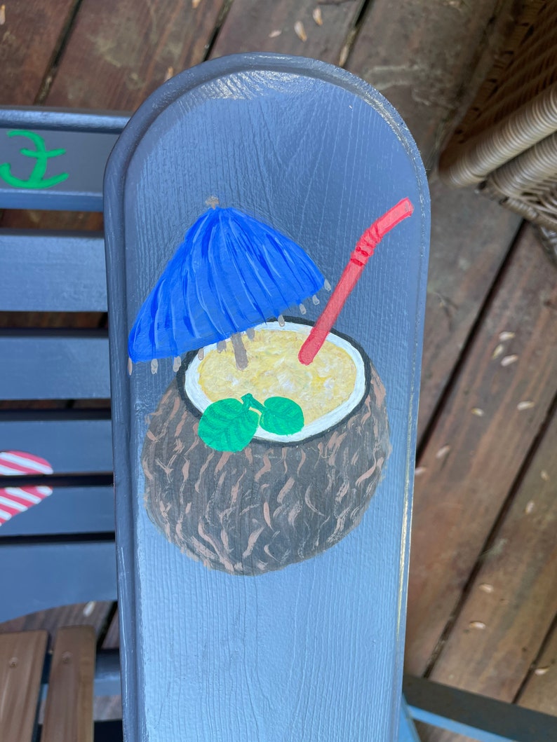 Adirondack Chair Tropical Fish Colorful Custom Color Aquarium - Etsy